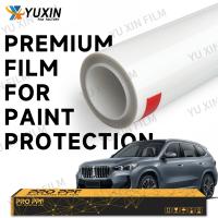 China Anti Swirl Gloss Clear TPU PPF Front Bumper Film Optical Clarity Protection Roll 7.5mil 1.52x15m for sale