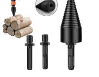 China Carbon Steel Wood Auger Splitting Drill Bit For Wood Cutting With  SDS Plus Shank for sale