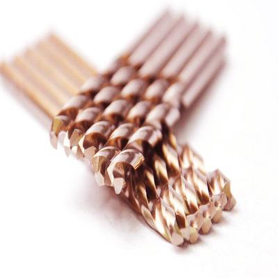 China 12mm M35 HSS 135 Degree Twist Drill Bits For Metal Drilling ，Straight Shank Drill Bit for sale