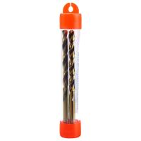 China Coffee 9.0mm HSS Twist Drill Bit HRC65-67 ，M35 Hss Drill Bits For Steel for sale