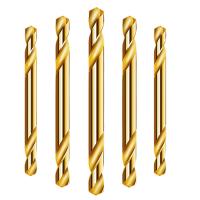 China Fully Ground Double Ended HSS Drill Bit DIN338  For Stainless Steel Metal for sale