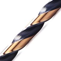 China Three Flats Shank M35 Cobalt HSS Pilot Point Drill Fully Ground  Bit For Metal for sale