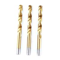 China HSS Twist Drill Bit , Fully Ground HSS Heavy Duty Drill Bit For Metal Tin coated for sale