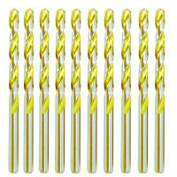 China DIN338 Titanium Nitride Coated  HSS Drill Bit  For Metal for sale