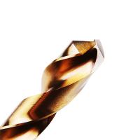 China Black And Amber Finish HSS Drill Bit For Metal ，Fully Ground  Hss Cobalt Drill Bits for sale