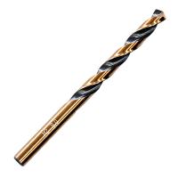 China Black And Amber Finish HSS Drill Bit For Metal ，Fully Ground  Hss Cobalt Drill Bits for sale