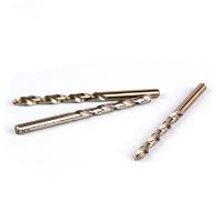 China Straight Shank M42 DIN338 HSS Drill Bits For Metal With Amber Finished for sale