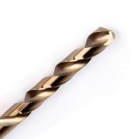 China Straight Shank M42 DIN338 HSS Drill Bits For Metal With Amber Finished for sale