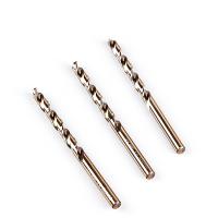 China Straight Shank M42 DIN338 HSS Drill Bits For Metal With Amber Finished for sale