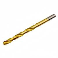 China Titanium Coated HSS P6M5 M2 Twist Drill Bits for Metal Drilling for sale