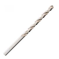 China DIN340 Standard P6M5 M2 Bright Color HSS Straight Shank Twist Drill Bit for Metal Pvc Drilling for sale