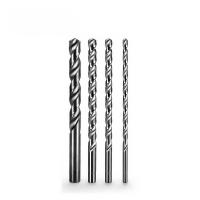 China DIN340 Standard P6M5 M2 Bright Color HSS Straight Shank Twist Drill Bit for Metal Pvc Drilling for sale