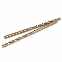 China DIN340 M35 Long HSS Cobalt Drill Bit – Fully Ground Twist Bit for Deep Hole Metal Drilling for sale