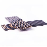 China ANSI M35 Cobalt Twist Drill Bit – 1/2 Inch Max, Three-Flat Shank, Black & Gold, for Metal Drilling for sale