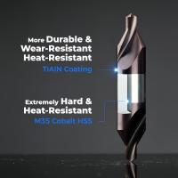 China TiAlN Coated HSS Drill Bit Cutting Tool M35 Cobalt HSS For Stainless Alloy for sale
