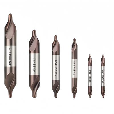 China TiAlN Coated HSS Drill Bit Cutting Tool M35 Cobalt HSS For Stainless Alloy for sale