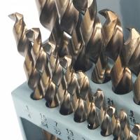 China M35 Cobalt HSS Drill Bit Kit (21pcs) – 135° Split Point, Fractional Sizes with Index Case for sale