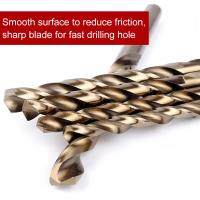 China M35 Cobalt HSS Drill Bit Kit (21pcs) – 135° Split Point, Fractional Sizes with Index Case for sale