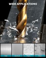 China Precision Ground Drill Bit Set 135C Split Point For  Auto Repair Stainless for sale