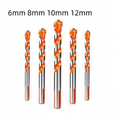 China U Double Flute 6-12mm Masonry Core Drill Bits , Construction Drill Bits Set for sale
