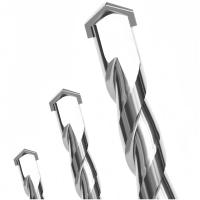 China U Double Flute 14mm Masonry Core Drill Bits ,  Tile Masonry Drill Bit Set for sale