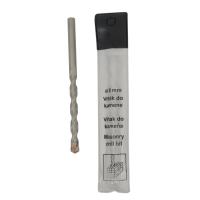 China Tungsten Carbide Masonry Long Concrete Drill Bit  5mm Spiral Round Shank Stucco 5 8 for sale