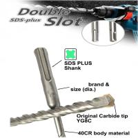 China High Helix 12mm  SDS Drill Bit  , Tungsten Carbide  Rotary Hammer Drill for sale