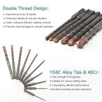 China SDS Plus & SDS Max Drill Bits: Full Size Range (5mm to 52mm) for Rotary Hammers for sale