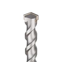 China Stones 1 Inch Sds Hammer Drill  With Milled Flutes And Auto-Welded Tip for sale