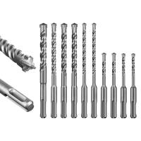 China 6mm Concrete SDS Plus 4 Flute Hammer Drill Bits with Tungsten Carbide for sale