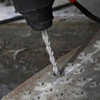 China Tungsten Carbide SDS Drill Bit  Tiles Sandblasted  Sds Plus Hammer Drill for sale