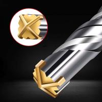 China Adjustable Torque Sds Plus Hammer Drill Bits Ground Rod Driver 6mm  For  Hard Surfaces for sale