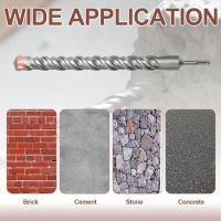 China Bricks Concrete SDS Drill Bit Single Double  Hammer Drill Bits for sale