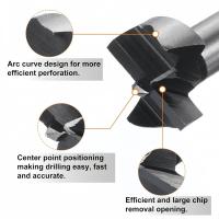 China High Carbon Steel Forstner Drill Bit with Tungsten Carbide Teeth for Wood Drilling for sale