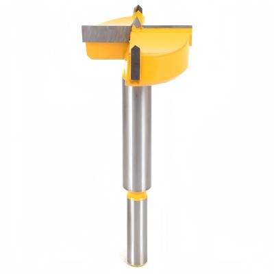 China 35MM Hex Wood Drill Bits For Spherical Door , High Carbon Steel Wood Cutting Drill Bit for sale