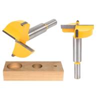 China 35MM Hex Wood Drill Bits For Spherical Door , High Carbon Steel Wood Cutting Drill Bit for sale