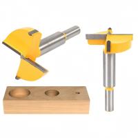 China 35MM Hex Wood Drill Bits For Spherical Door , High Carbon Steel Wood Cutting Drill Bit for sale