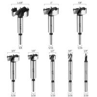 China Precision 8-Piece Forstner Bit Set (1/4
