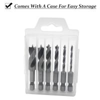 China 4241 Stubby Auger Bit Set 6pcs 1/4
