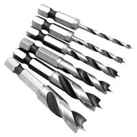 China 4241 Stubby Auger Bit Set 6pcs 1/4