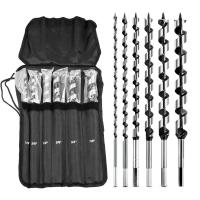 China 12 Inch Wood Drill Bit Hex Shank 6 Piece Wood Splitter Drill Bit for sale