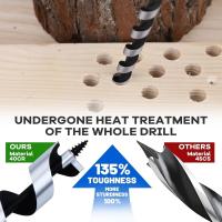 China Heavy Timber Metric Wood Drill Bits Construction   Hex Shank Wood Drill Bits for sale