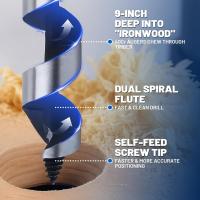 China Heavy Timber Metric Wood Drill Bits Construction   Hex Shank Wood Drill Bits for sale