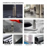 China 6-Piece NPT Pipe Tap Set (1/8