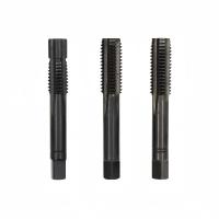 China Industrial HSS-E M35 Hand Taps DIN 352 | VAP Coated 3-Piece Set with Guide Pin | Precision Tapping in Inox & Alloy Steel for sale