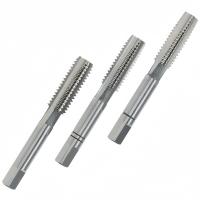 China Industrial HSS-M2 Hand Taps DIN 352 Standard | Full Range M2-M42 | Precision Ground 3pc Set for Manual Metal Threading for sale