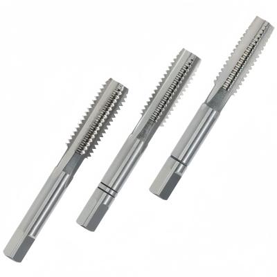 China Industrial HSS-M2 Hand Taps DIN 352 Standard | Full Range M2-M42 | Precision Ground 3pc Set for Manual Metal Threading for sale