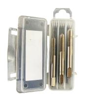 China M4 x 0.7 DIN 352 Hand Tap Set | Industrial Grade HSS-M2 (Cobalt Optional) | Precise 3-pc Threading Kit for Alloy Steel & Iron for sale