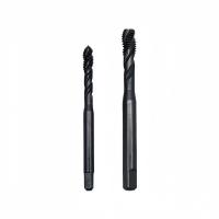 China DIN 371/376 HSS-E M35 Nitrided Spiral Flute Taps | M2-M42 Cobalt Taps for Blind Holes for sale