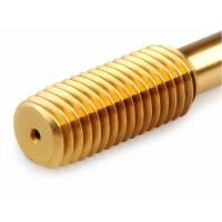 China Industrial Gold TiN Coated HSSE Cold Form Taps | DIN 371 Reinforced Shank | High-Performance Zero-Chip Tapping for sale